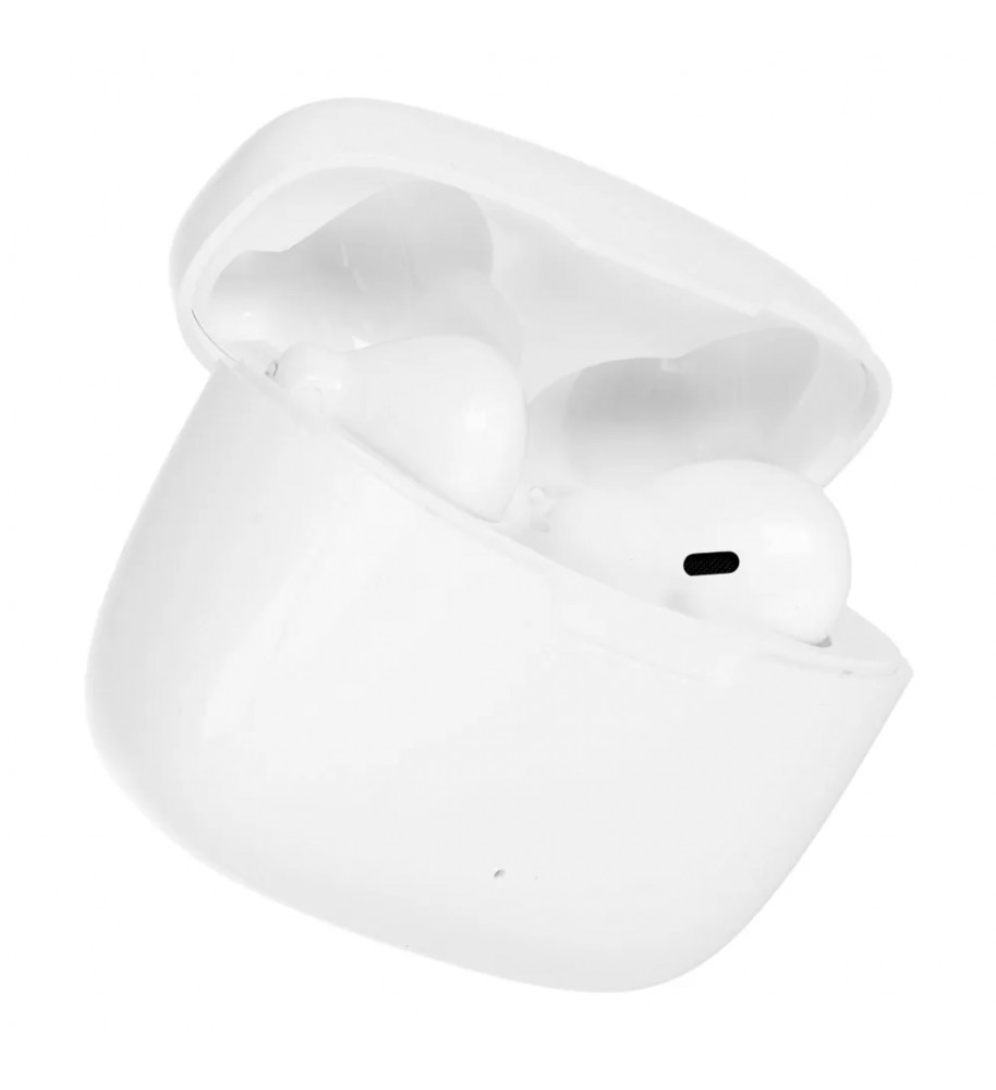 Słuchawki bezprzewodowe / bluetooth stereo TWS Y113 + stacja dokująca białe